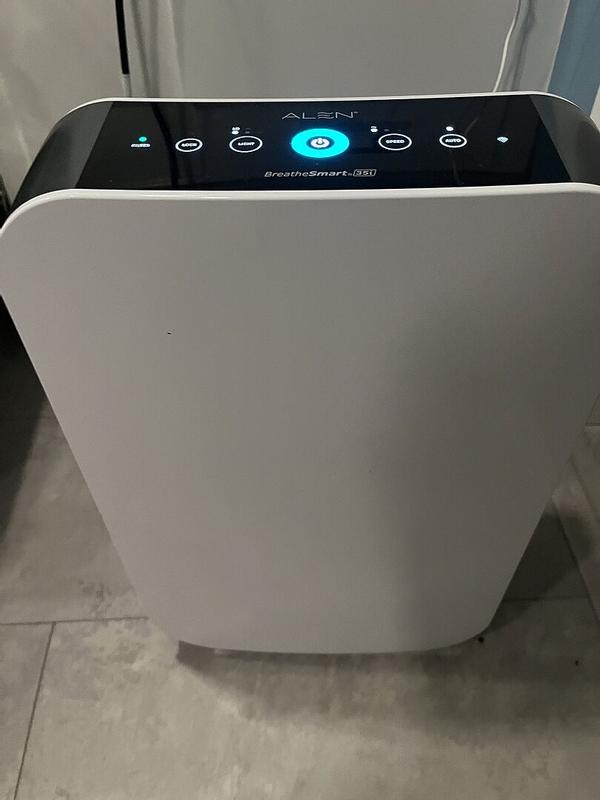 Alen BreatheSmart 35i Fresh Smart Compatible White True HEPA Air ...