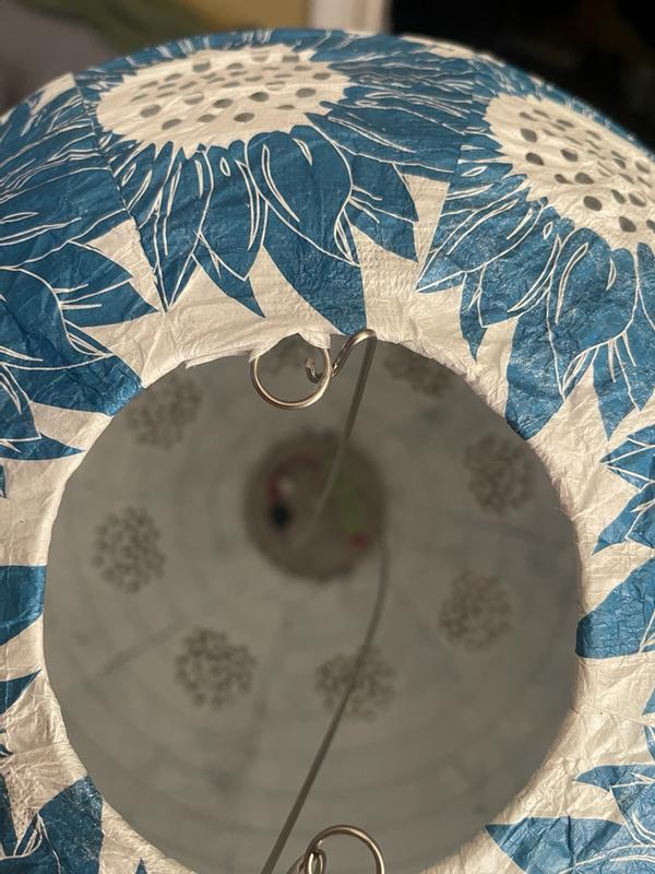 Allsop Home & Garden Soji Stella Print And Punch Globe Sunflower ...