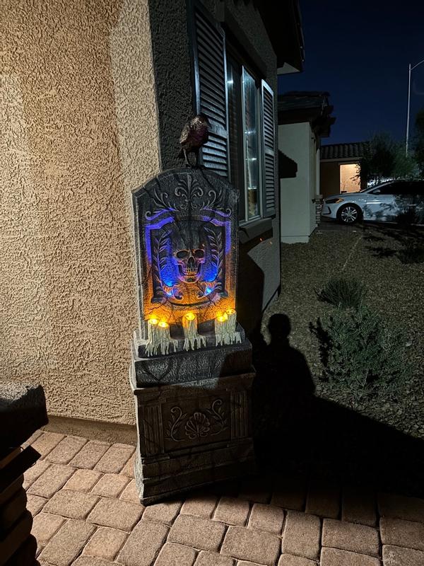 Haunted Hill Farm 5.08-ft Freestanding Motion Activated Lighted ...