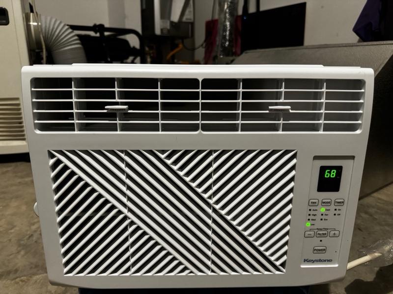 Keystone 150-sq ft Window Air Conditioner with Remote (115-Volt; 5000 ...