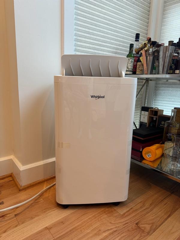 Whirlpool 10,000-BTU SACC (115-Volt) White Vented Portable Air ...