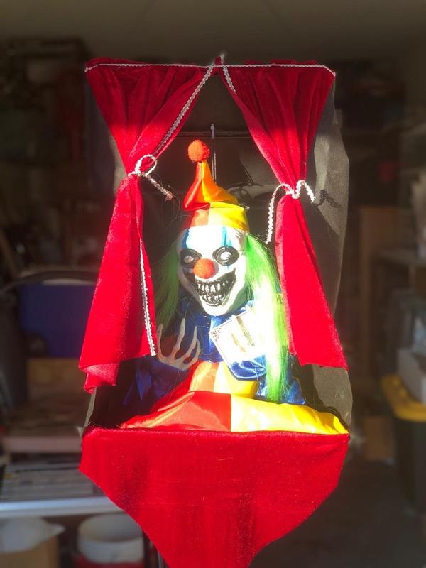 Haunted Hill Farm 2.25-ft Hanging Motion Activated Talking Lighted ...