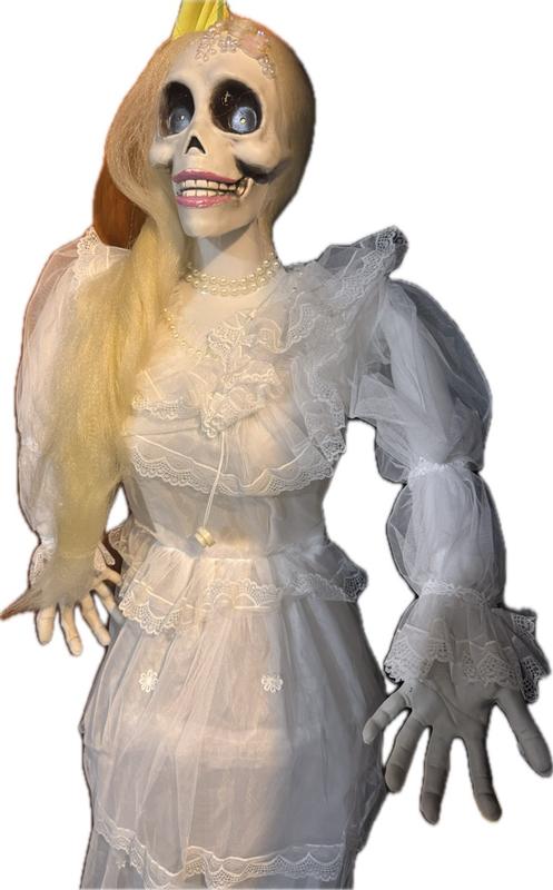 Haunted Hill Farm 5-ft Freestanding Talking Lighted Life-Size Corpse ...
