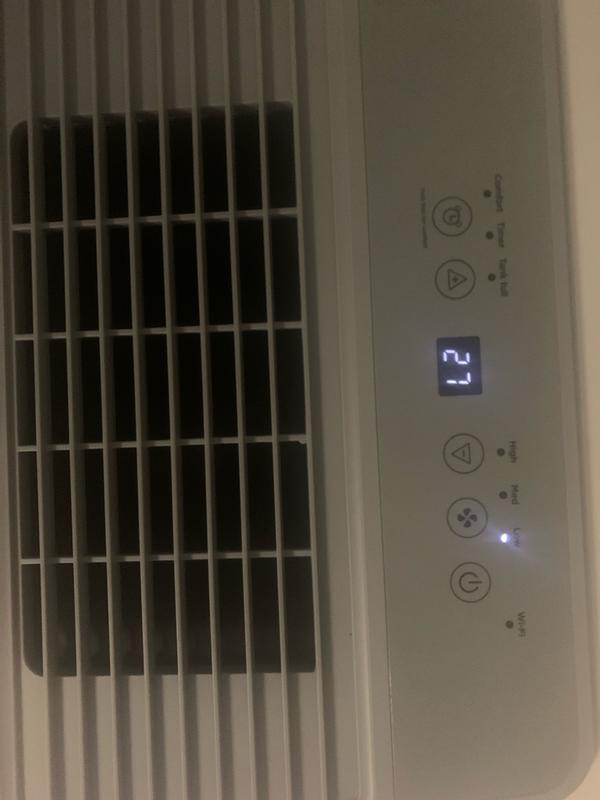 TCL 1-Gallon 32 -Pint 3 -Speed Wi-Fi Connected Dehumidifier ENERGY STAR ...