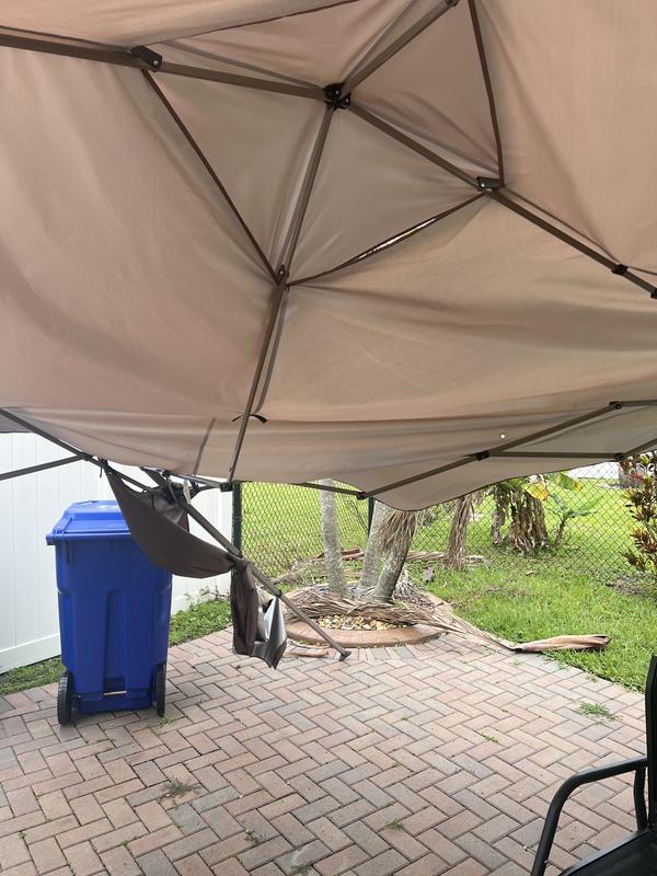 Sunshine Valley 13-ft x 13-ft Square Blue Pop-up canopy in the Canopies ...
