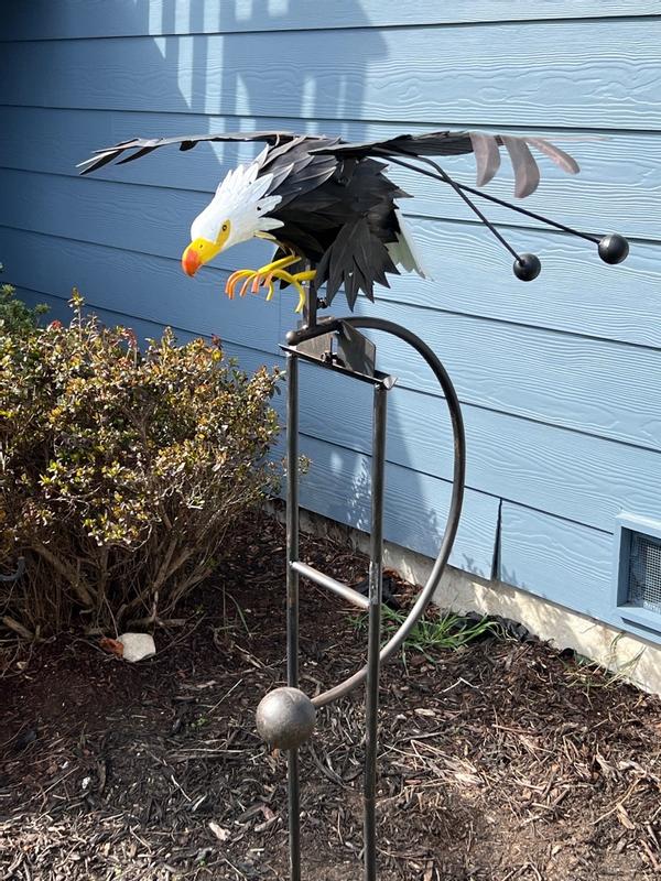 Alpine Corporation Multicolor Iron Animals Wind Spinner NCY406 at Lowes.com