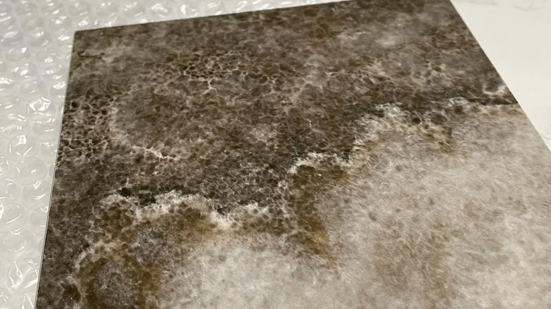 Apollo Tile Splendor Brown 24-in x 48-in Polished Porcelain Cement look ...