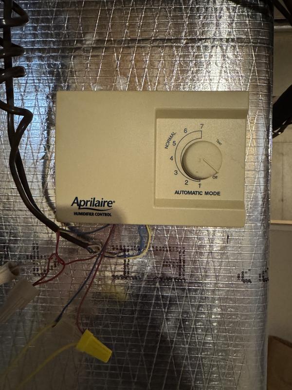 Esquema de fiação do manual Aprilaire 600