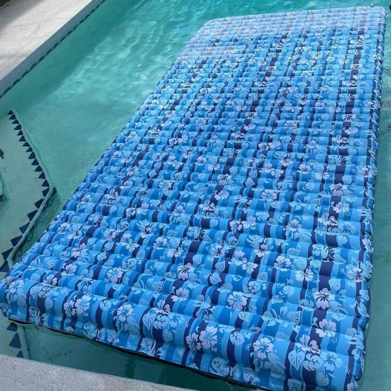 Aqua Leisure 131-in x 67.5-in 4 -Seat Navy blue Inflatable raft in the ...