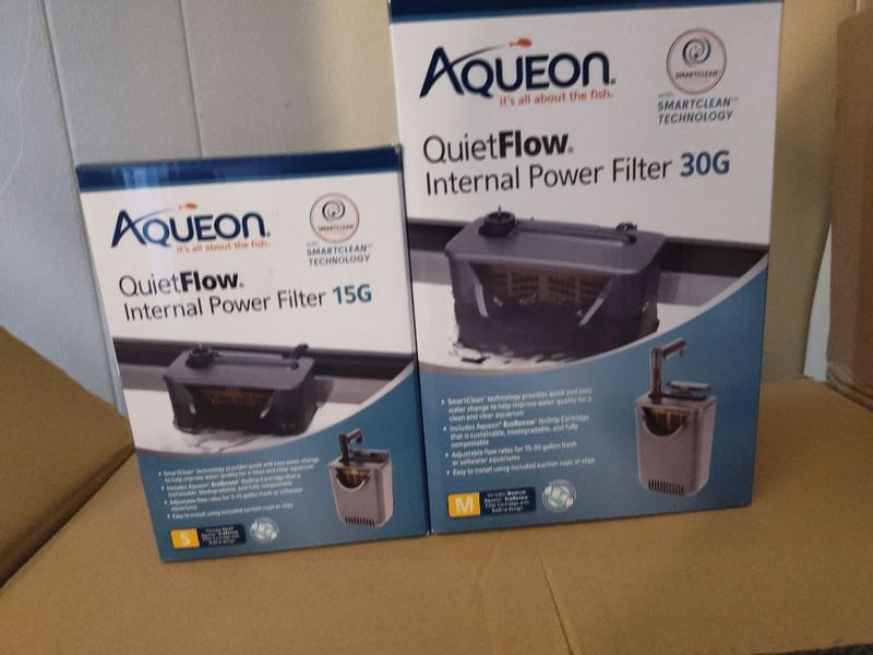 Aqueon QuietFlow SmartClean Internal Aquarium Filter, X-Small | Petco