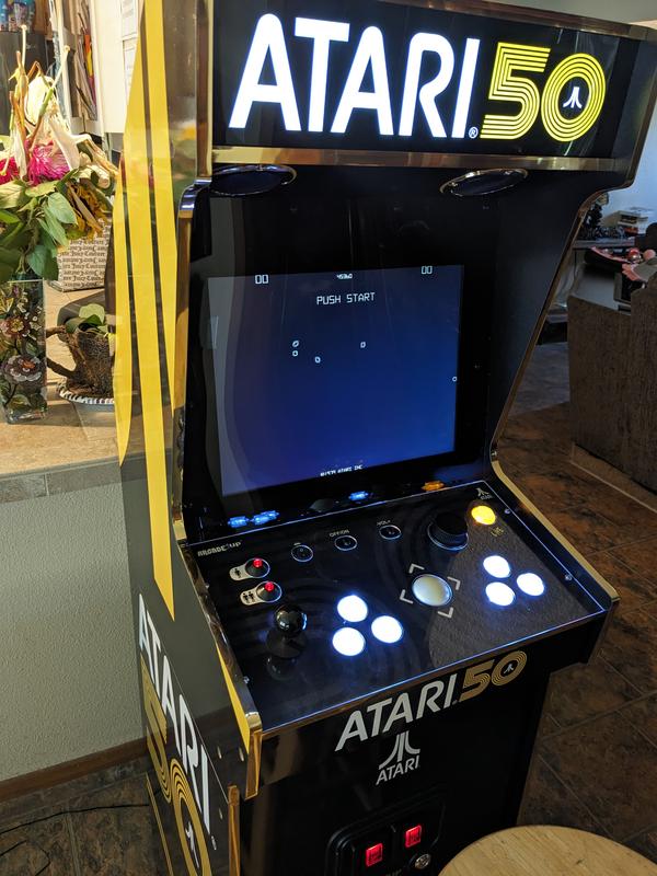 Arcade 1up Arcade1Up 50th Anniversary Atari Arcade Machine Wireless ...