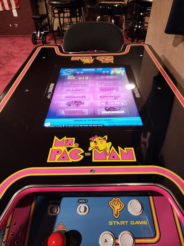 Arcade1Up MS. PAC-MAN HEAD-TO-HEAD TABLE in the Video Gaming ...