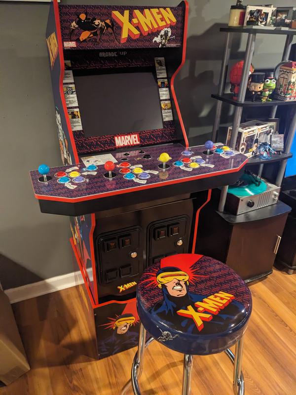 Arcade 1UP X-Men 4 Player Arcade Game, Stool Included - Macy's