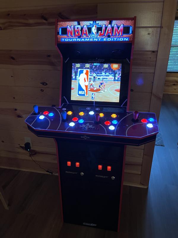 Arcade 1up NBA Arcade Cabinet Multi Metal 67-in Tall 19-in Screen WiFi ...