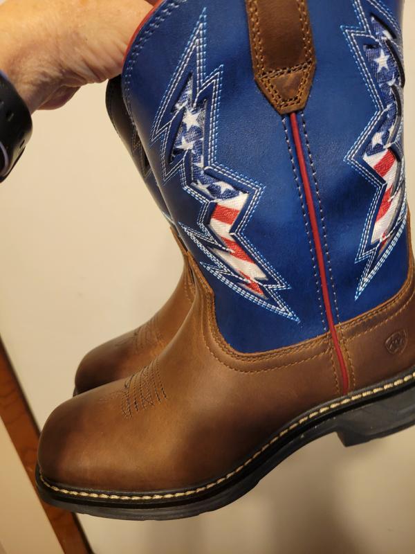 Ariat Kids Workhog XT VentTEK Bolt Western Boot, 10044436 at Tractor ...