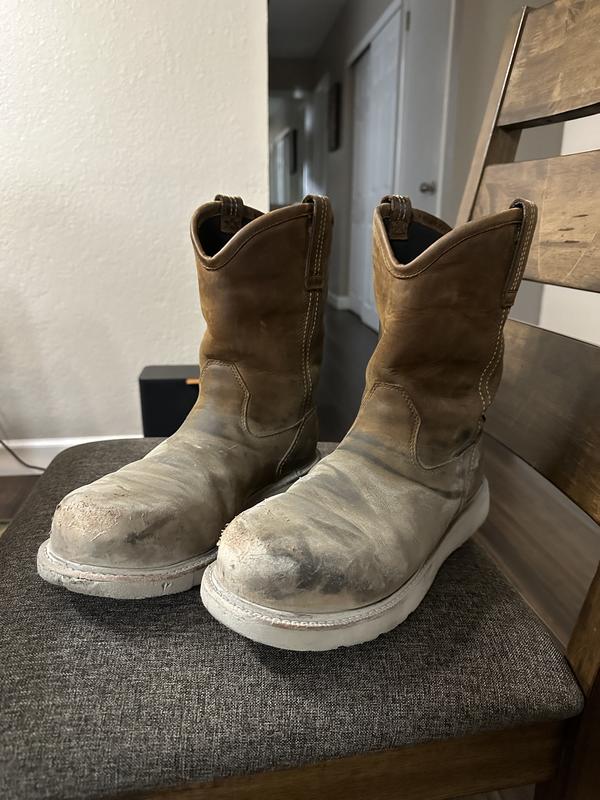 Ariat Men's Rebar Wedge Pull-On Waterproof Composite Toe Work Boot ...