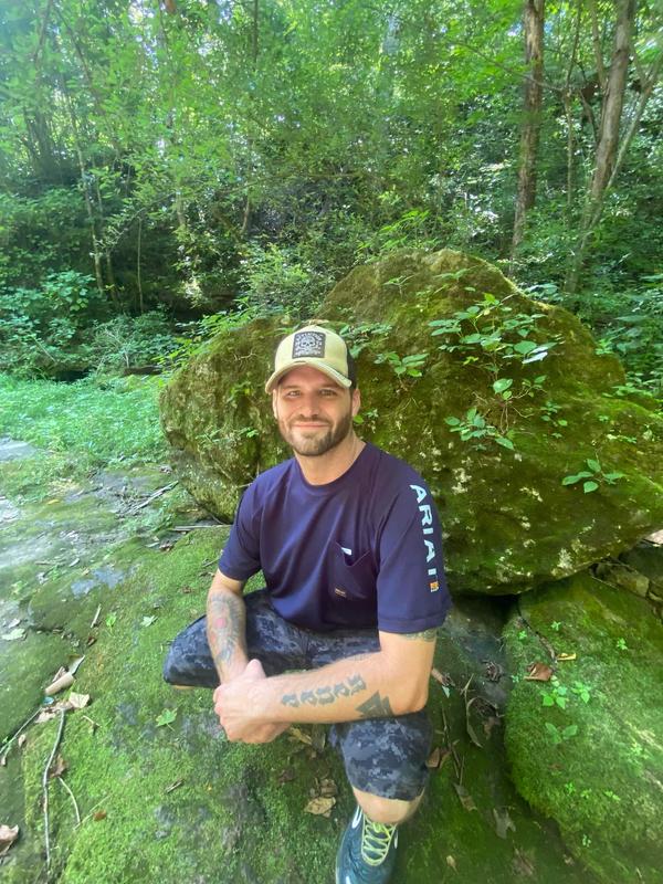 Ariat Men's Rebar Heat Fighter Crew Neck Short-Sleeve T-Shirt at ...