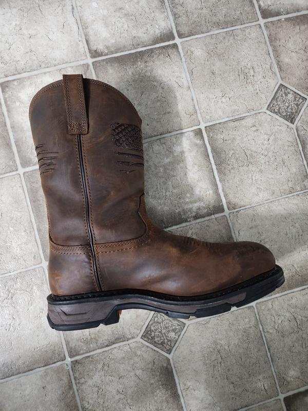 Ariat Men's WorkHog XT Patriot Carbon Toe Waterproof Work Boots at ...