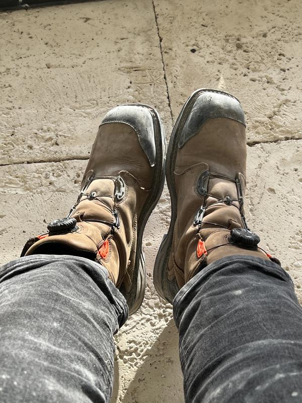 Ariat Men's WorkHog XT Carbon Toe Waterproof Work Boots, 8 in., BOA Fit ...