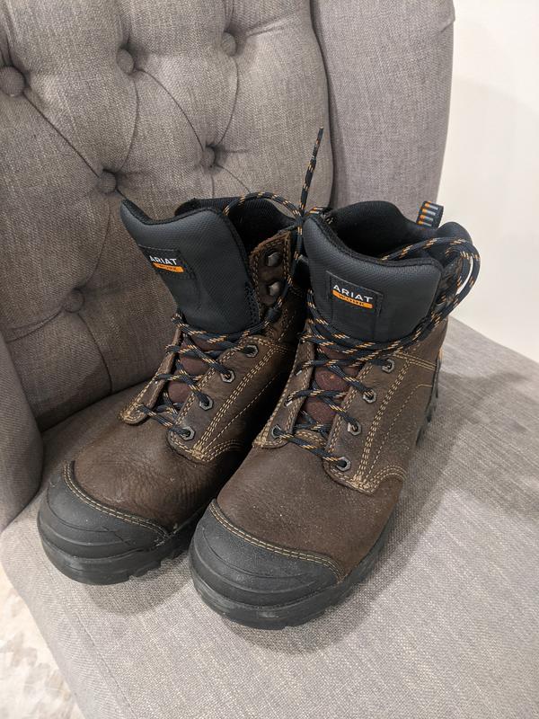 Ariat Women's Treadfast Steel Toe Waterproof Work Boots, 6 in. at ...