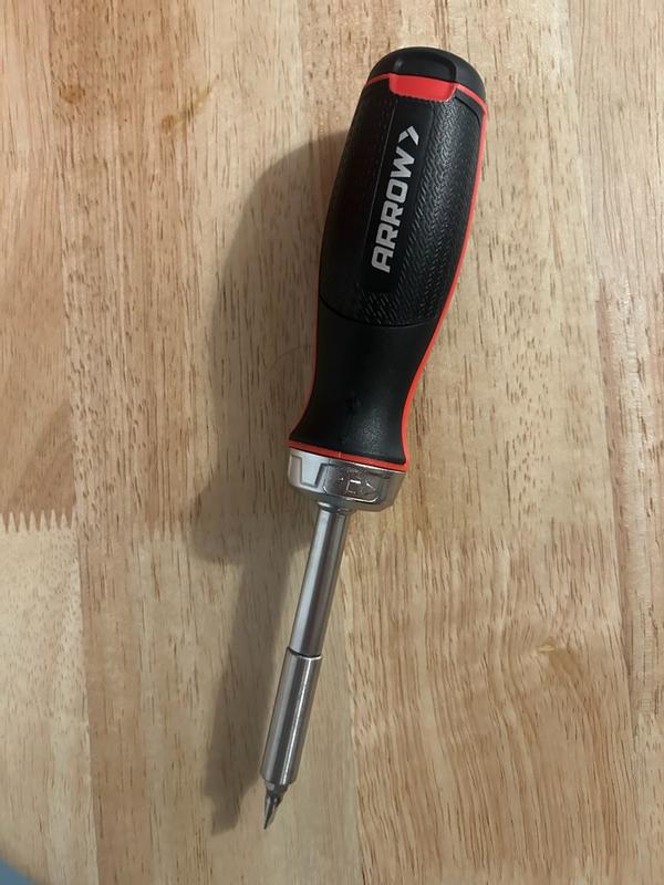 Arrow Fastener Arrow Ratcheting Multi-bit Screwdriver 7 -Piece 2-in ...