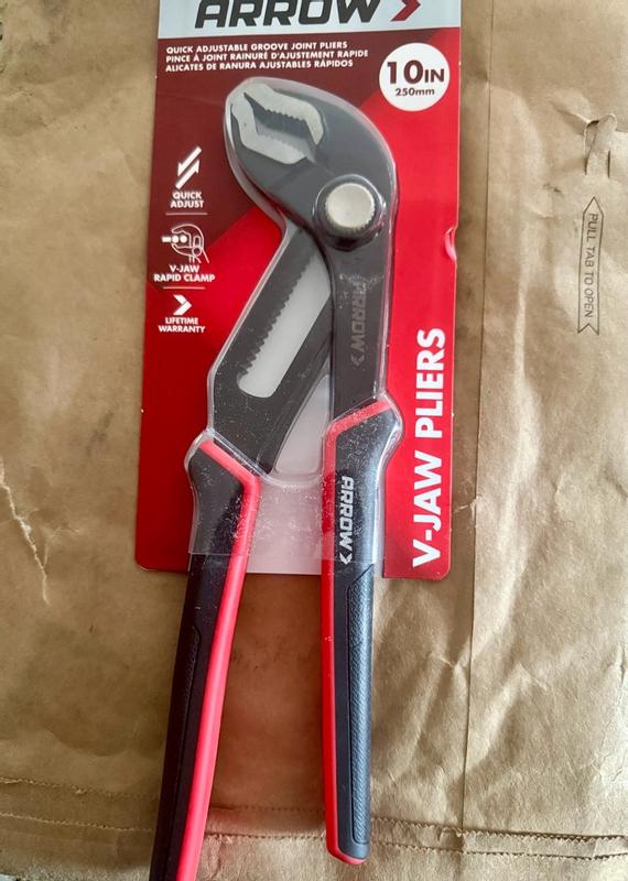 Arrow Fastener 10-in Tongue and groove pliers in the Pliers department ...