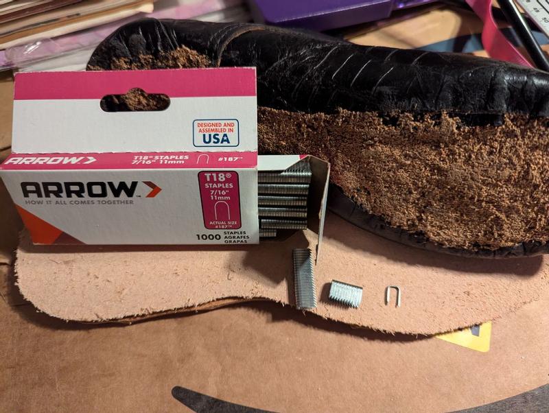 Arrow Fastener 187 1000-Count T-18 7/16-Inch Staple - Quantity 5 in the ...