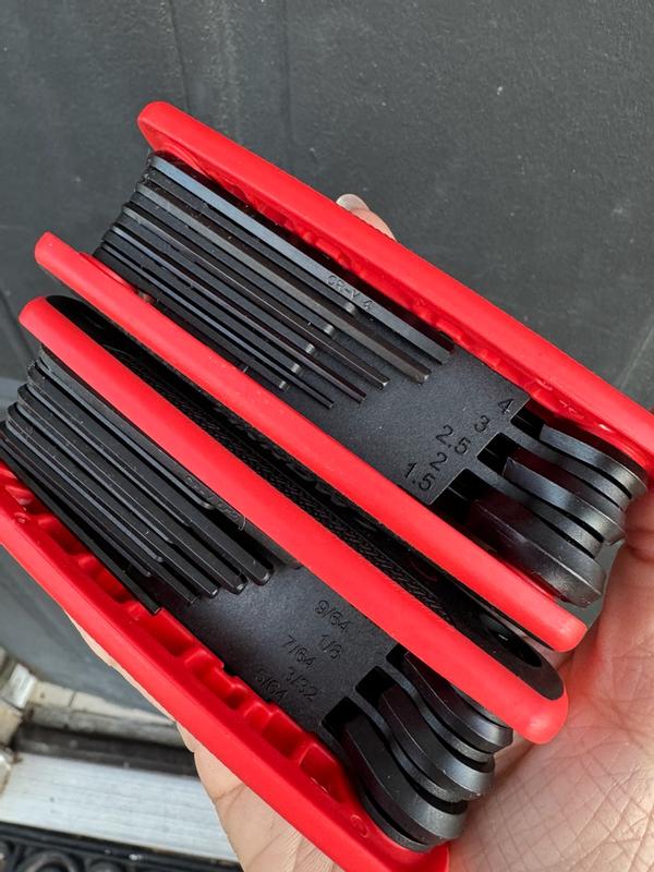 Arrow Fastener Assorted Metric and standard (SAE) 16 -Pieces Hex key ...