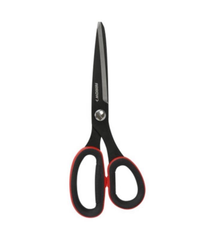 Arrow Fastener 3.5-in Stainless steel Ergonomic TPE Handle Scissors in ...