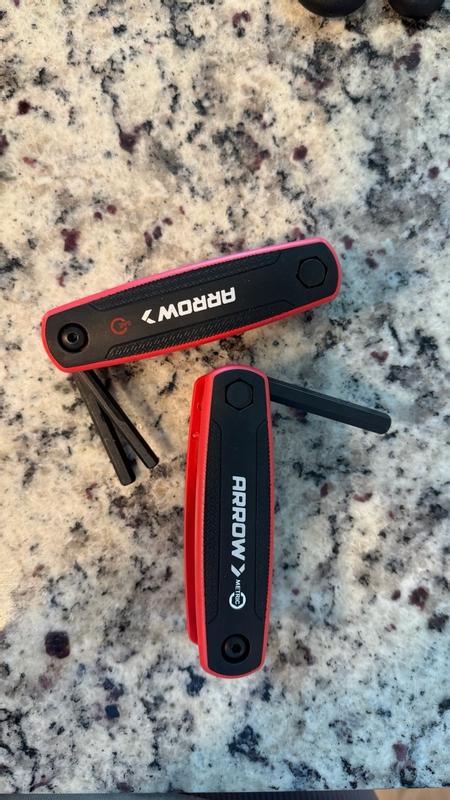 Arrow Fastener Assorted Metric and standard (SAE) 16 -Pieces Hex key ...