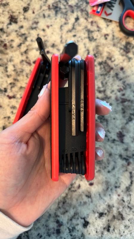 Arrow Fastener Assorted Metric and standard (SAE) 16 -Pieces Hex key ...