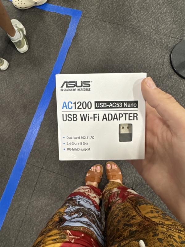 Asus NT USB-AC53 Nano AC1200 Dual-band USB Wi-Fi Adapter - Macy's