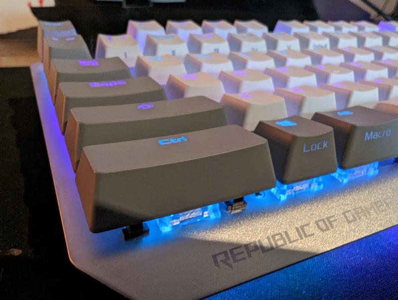 ASUS ROG Strix Scope NX TKL Moonlight White Wired Mechanical RGB Gaming ...