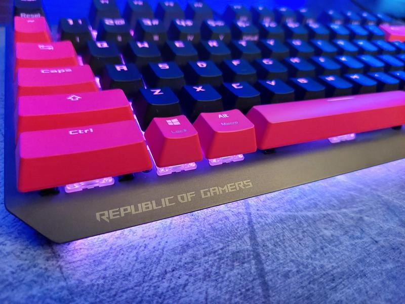 ASUS ROG Strix Scope TKL Electro Punk Gaming Keyboard - Macy's