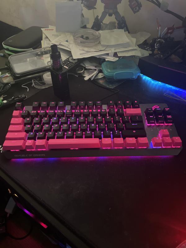 ASUS ROG Strix Scope TKL Electro Punk Gaming Keyboard - Macy's