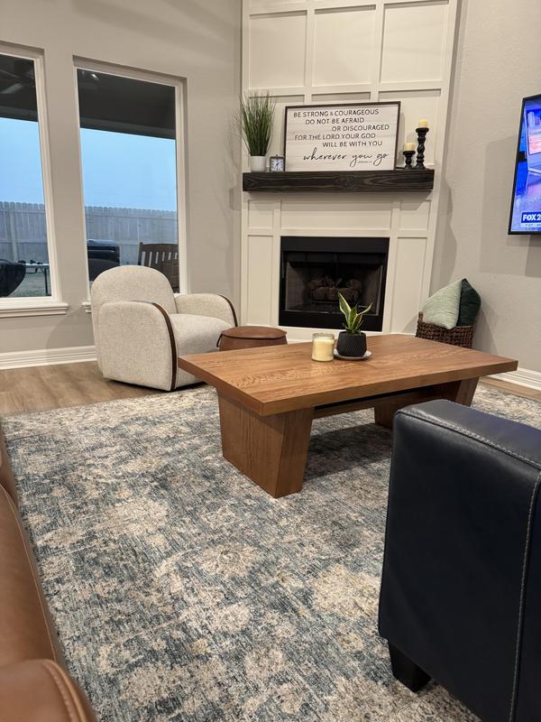 Signature Design by Ashley Kristiland Casual Rectangular Coffee Table ...