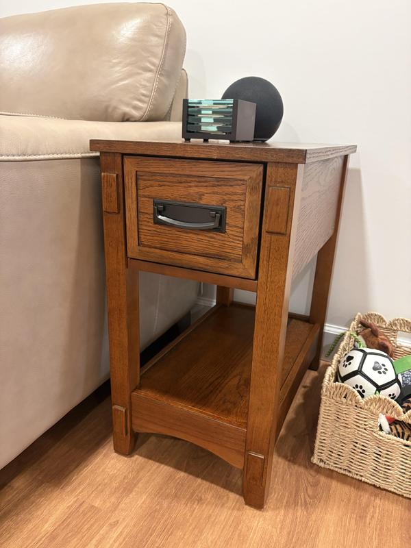 Breegin Contemporary Chair Side End Table - Macy's