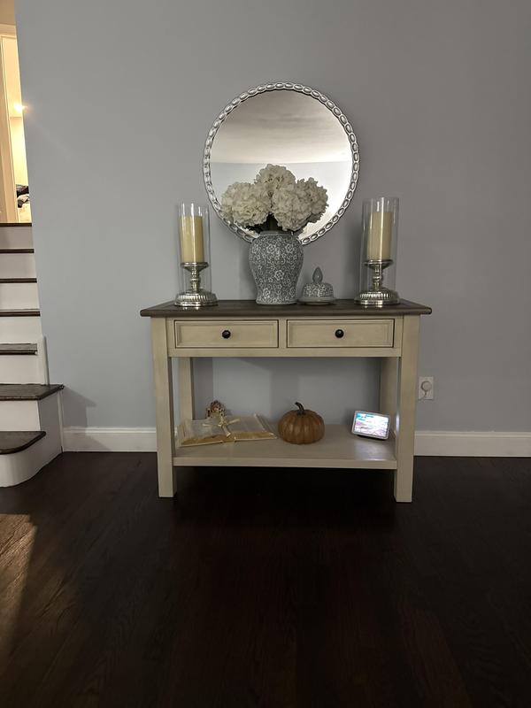 Signature Design by Ashley Tyler Creek Grayish Brown and Black 2 Drawer ...