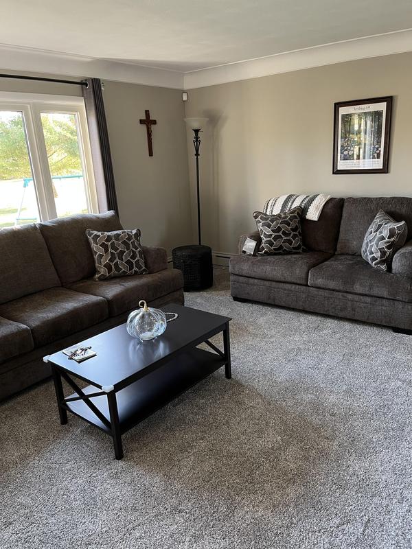 happimess Addie Hand-Woven with Lid Coastal Brown Wash Round Storage ...