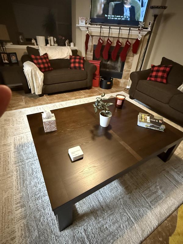Signature Design by Ashley Cariton Gray End Table with Plank Effect Top ...
