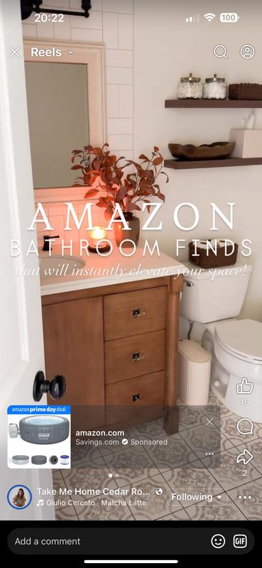 ARIEL Cambridge 72-in Oak Undermount Double Sink Bathroom Vanity with ...