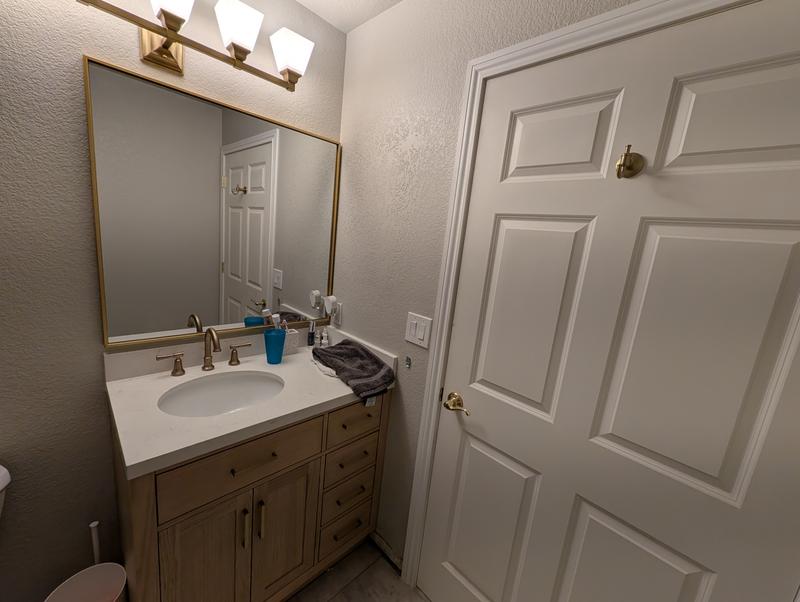 ARIEL Cambridge 48-in Midnight Blue Undermount Single Sink Bathroom ...