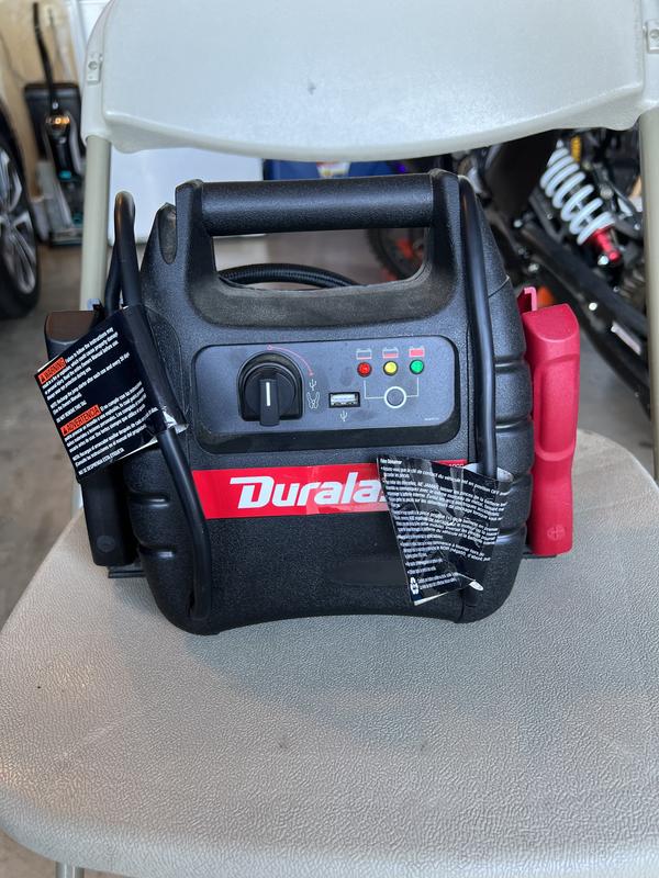Duralast 1,000 Amps Portable Battery Jump Starter with Compressor DL ...
