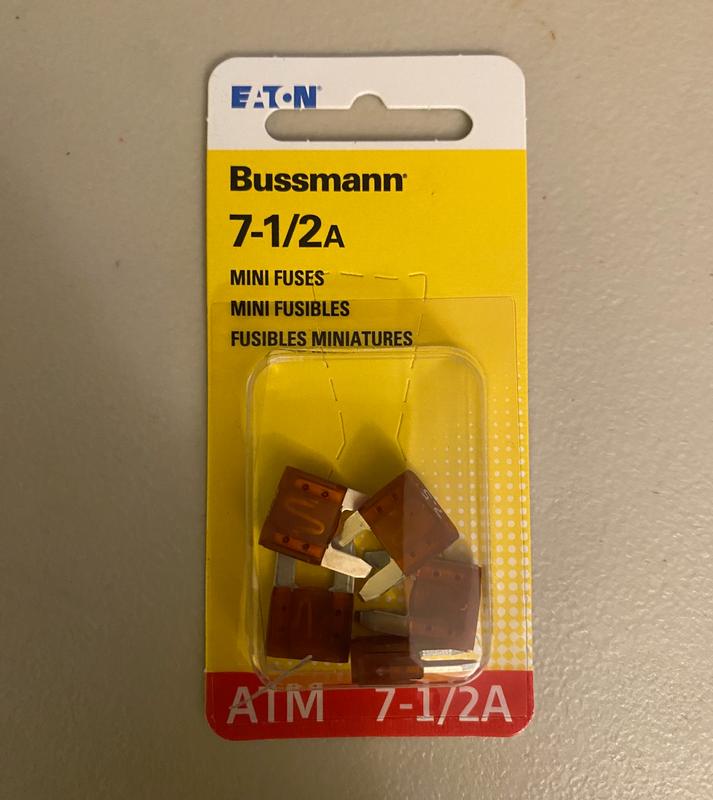 Bussmann 7.5 AMP ATM Mini Fuse 5 Piece Reviews