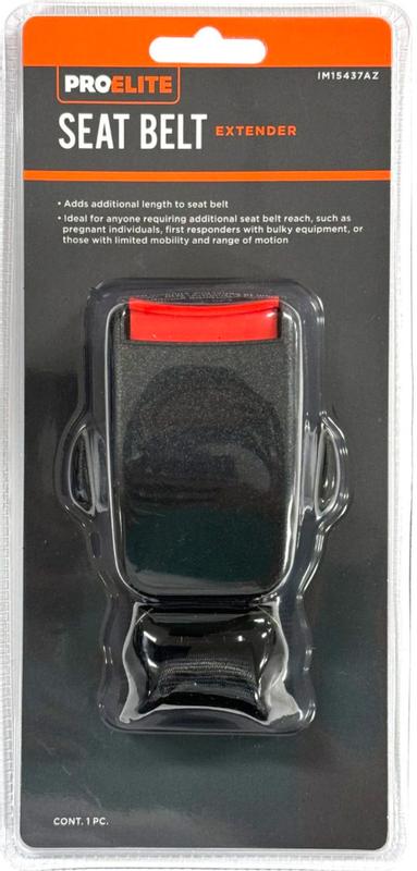 ProElite Black Seat Belt Extender