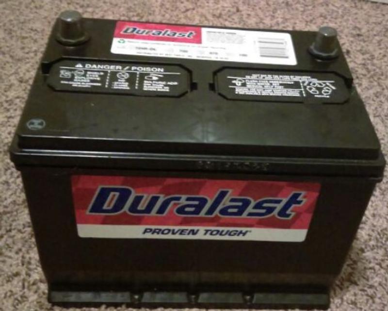 Duralast Group Size 124R Battery 124R-DL Reviews