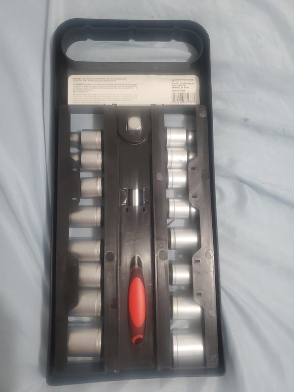 SureBilt 1/2in Drive Ratchet/Socket SAE/Metric Tool Set 17 Piece Reviews