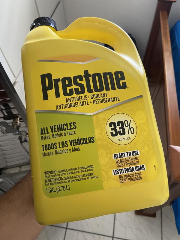 Prestone Universal Antifreeze and Coolant Ready-To-Use Reviews