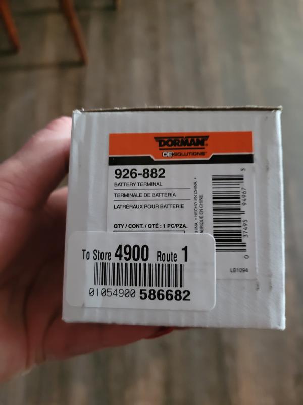 Dorman - OE Solutions Ring Battery Terminal 926-882 Reviews