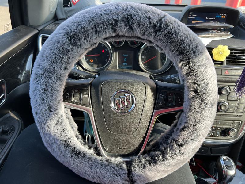 Fuzzy steering wheel cover autozone store